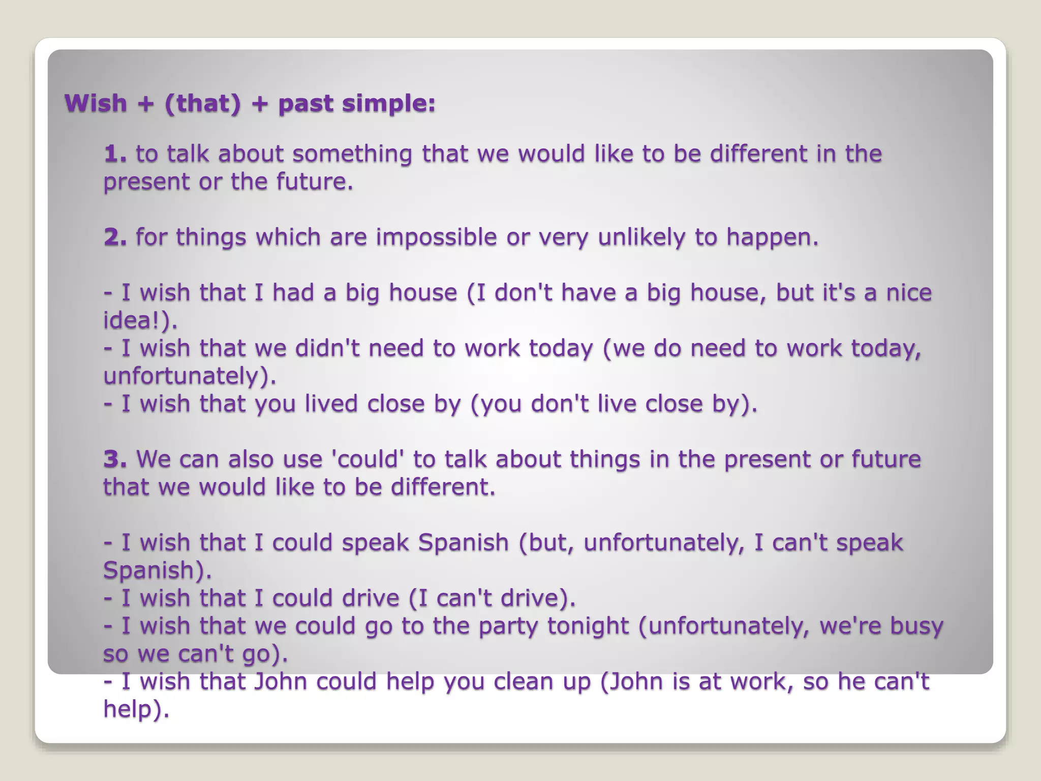 WISH | PPT