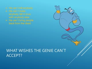 WISH (english class) how to use the Word and examples | PPT