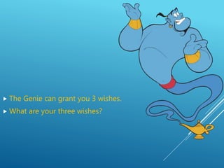 WISH (english class) how to use the Word and examples | PPT