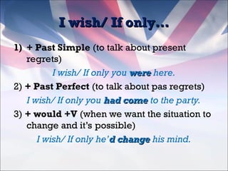 Wish.if+past and perfect simple77777.ppt