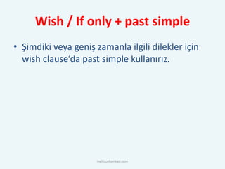 Wish clauses | PPTX