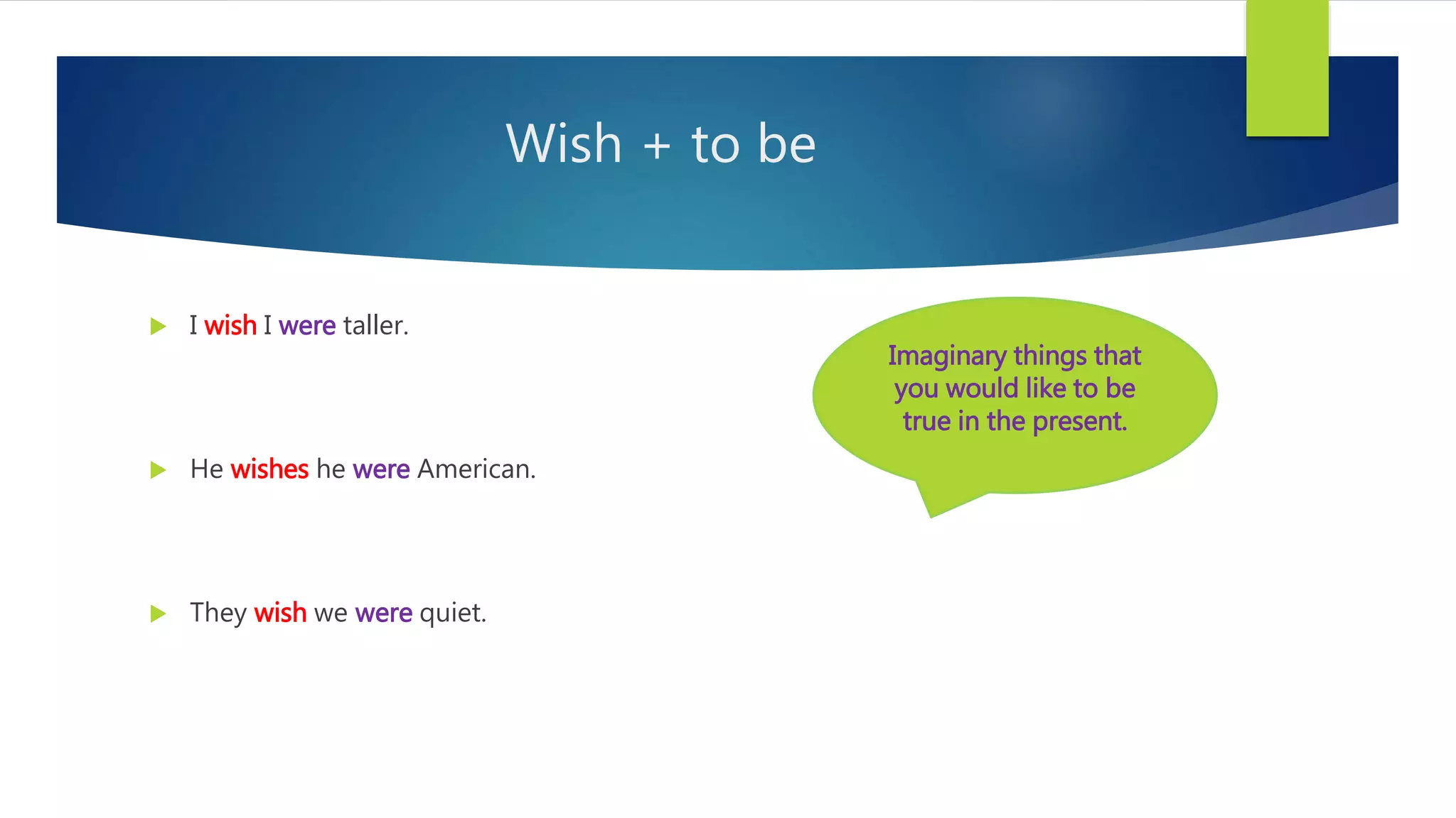 Wish and if only | PPTX