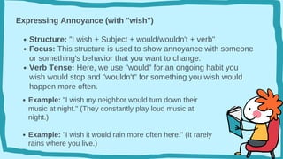 wish and if only lesson English for beginner | PDF