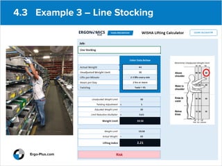 WISHA Lifting Calculator | PDF