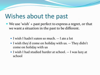 Wishes and Regrets | PPTX