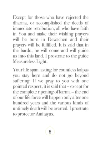 Wishing Prayer of Dewachen - Karma Chagme Rinpoche | PDF