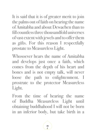 Wishing Prayer of Dewachen - Karma Chagme Rinpoche | PDF