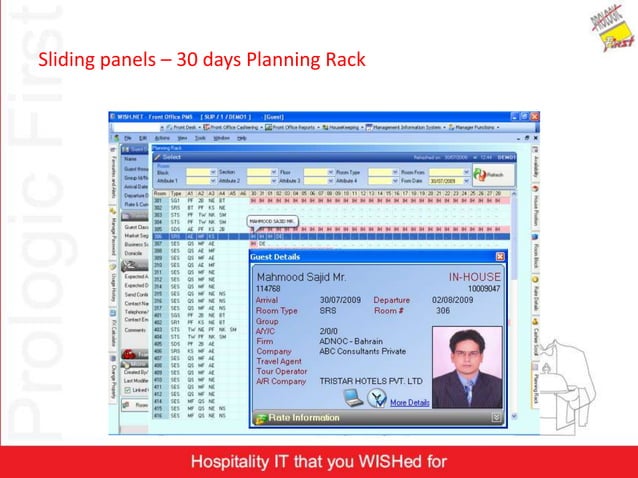 Wishnet - Prologic First - Frontoffice System | PDF