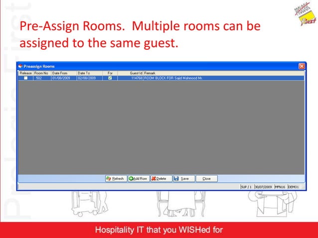 Wishnet - Prologic First - Frontoffice System | PDF