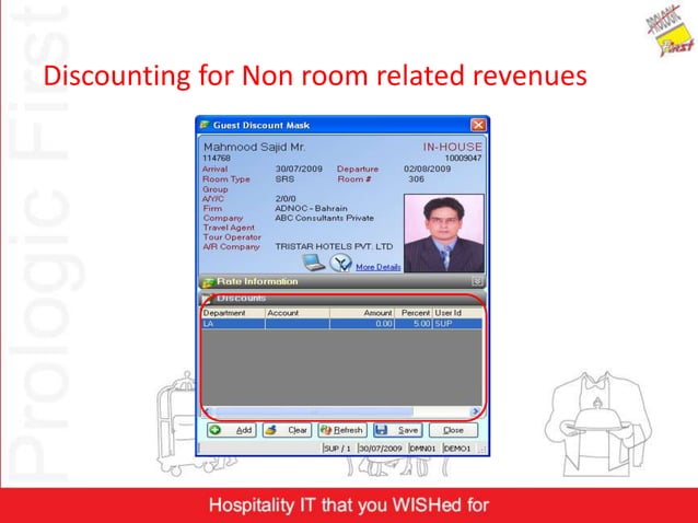 Wishnet - Prologic First - Frontoffice System | PDF