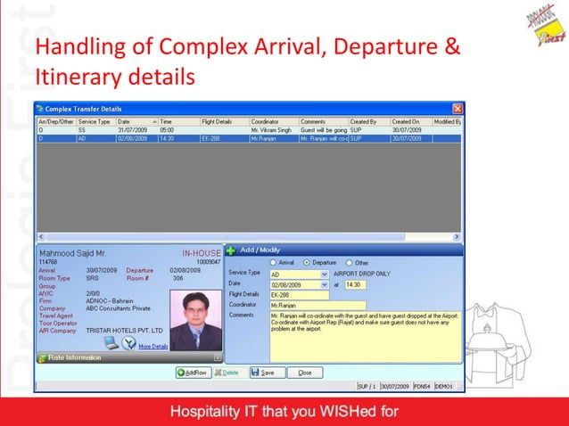 Wishnet - Prologic First - Frontoffice System | PDF