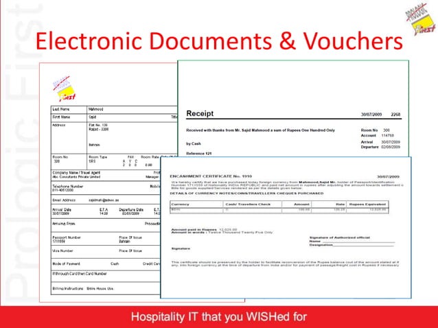 Wishnet - Prologic First - Frontoffice System | PDF