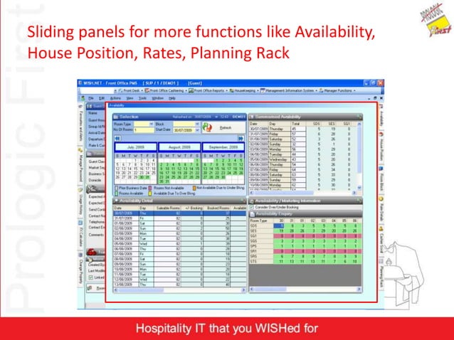 Wishnet - Prologic First - Frontoffice System | PDF