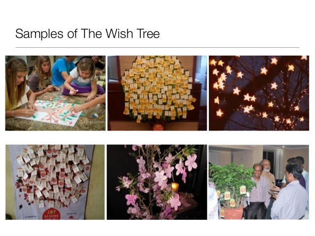 Bal Utsav's Wish Tree for The Joy of Giving Week 2014