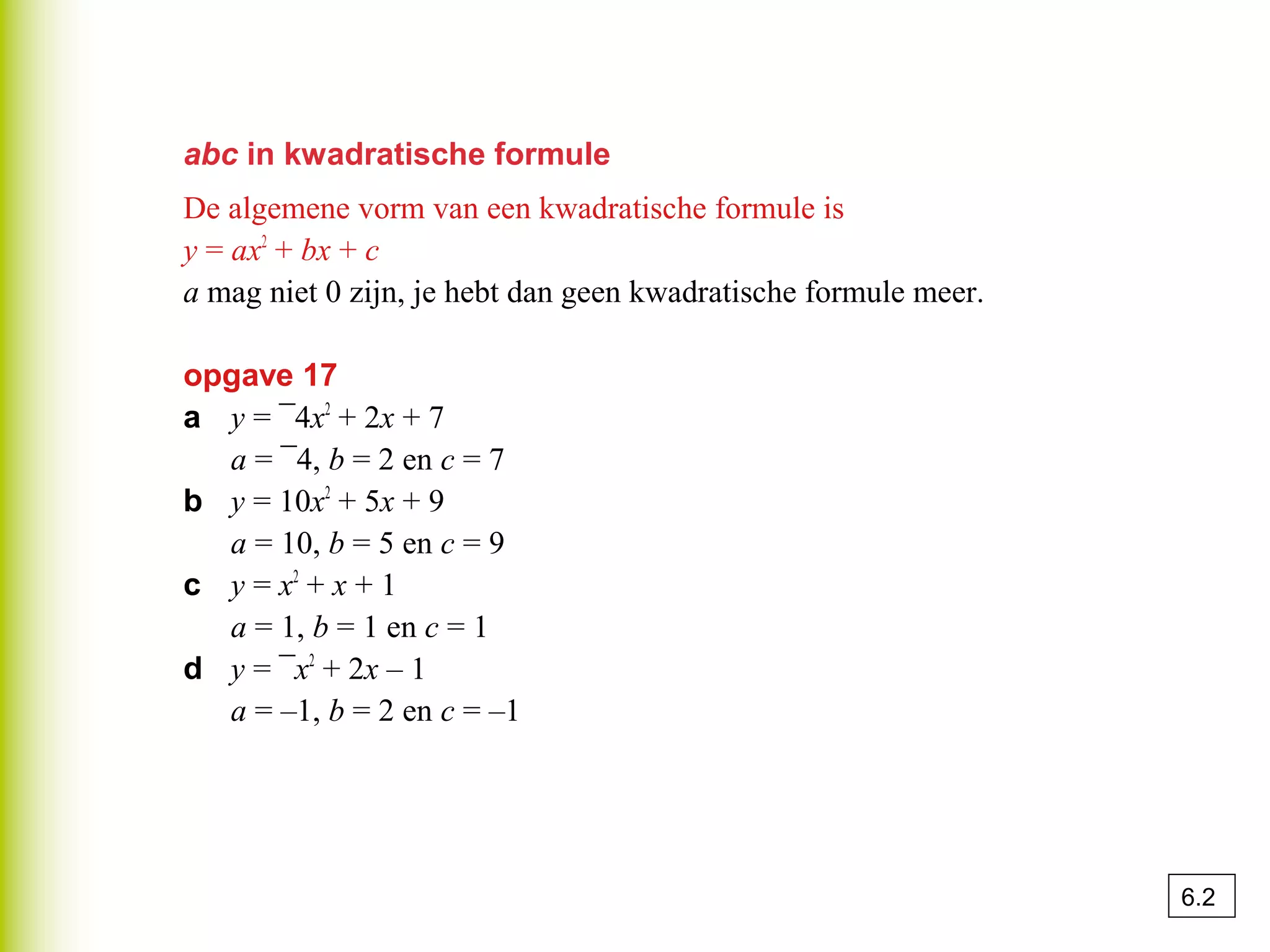 Wiskunde 1 | PPT