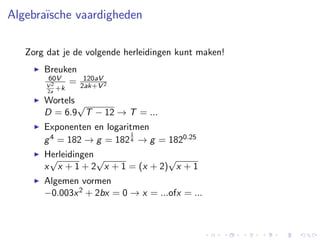 wiskundeA | PDF