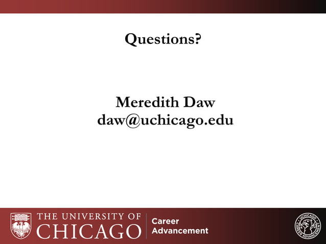 UChicago [Presentation] - Wisr's Role in a Successful Engagement ...