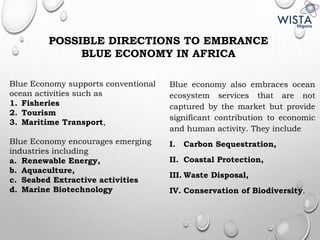 Maximizing the Gains from Africa's Blue Economy | PPTX