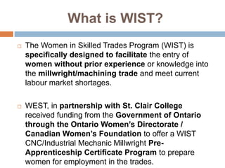 Wist online info session | PPTX