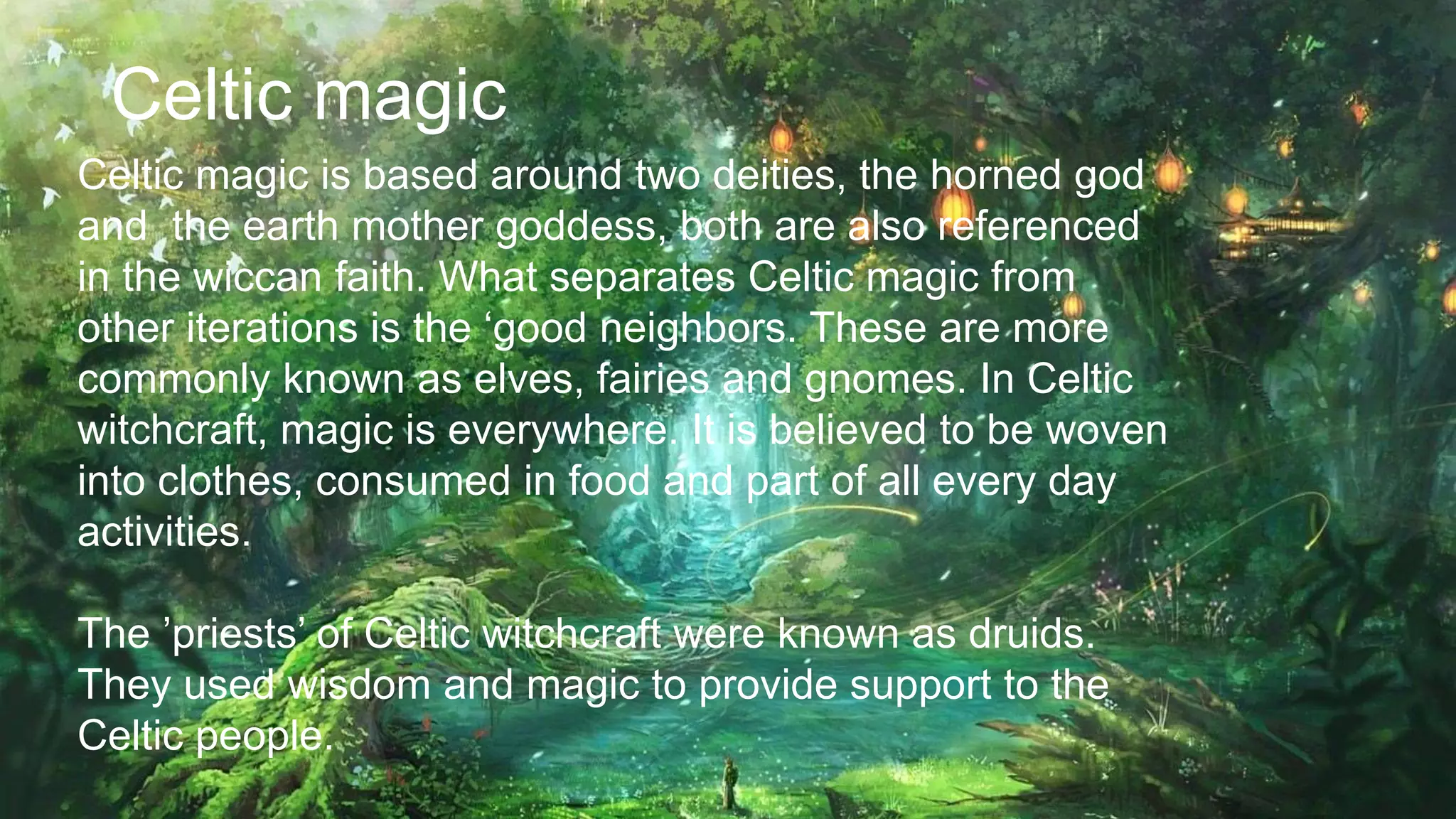 Witchcraft Power Point- Extended Project. | PPT