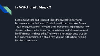 Healing and Witchery | PPT