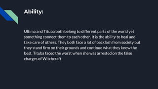 Healing and Witchery | PPT