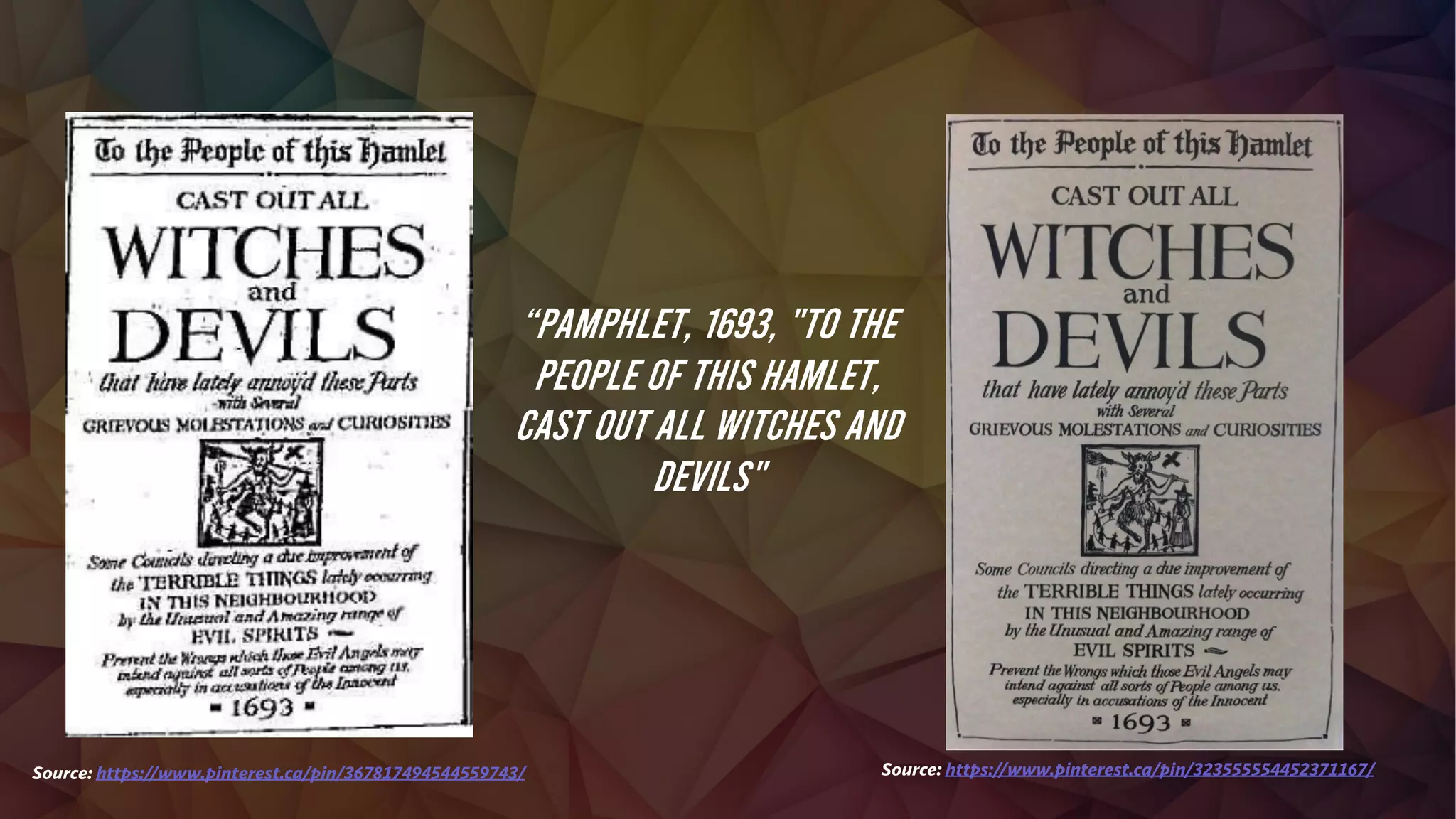 Witch Hunts Propaganda | PPT