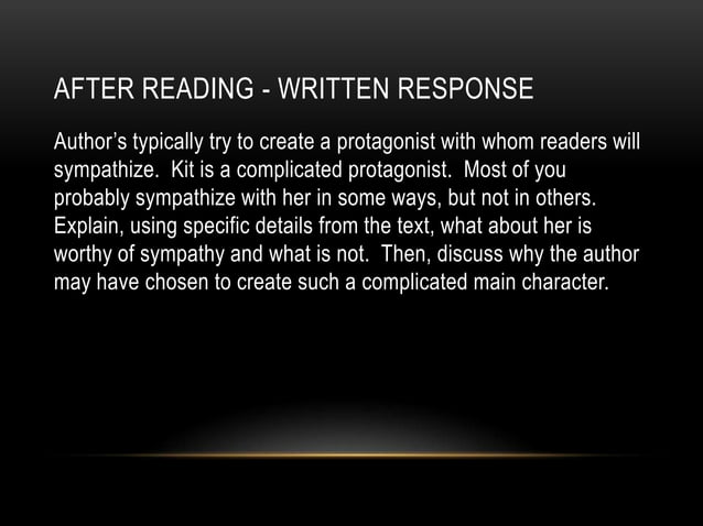 Witch of Blackbird Pond Lesson | PPTX