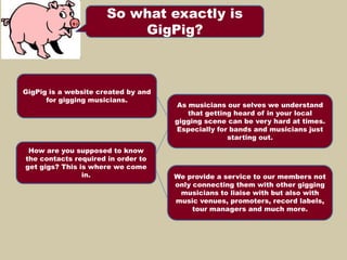 Witci power point presentation gig pig | PPT