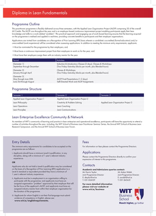 Diploma in Lean Fundamentals | PDF