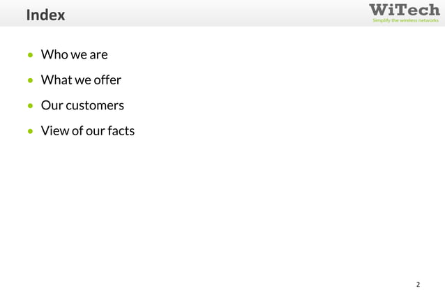 WiTech Company Profile | PDF | Cloud Computing | Internet
