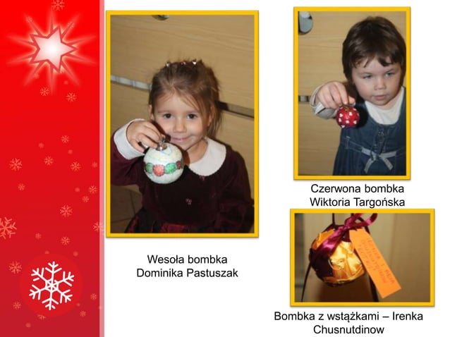 śWiąteczny konkurs przedszkolny prezentacja | PPT