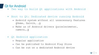 Witekio Qt and Android | PPT