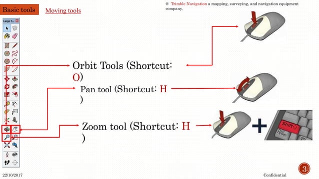 Introduction to Sketchup basics | PPTX | 3-D Graphics | Computer Software and Applications