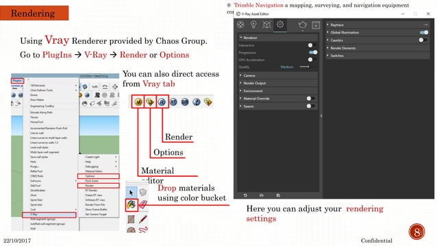 Introduction to Sketchup basics | PPTX | 3-D Graphics | Computer Software and Applications
