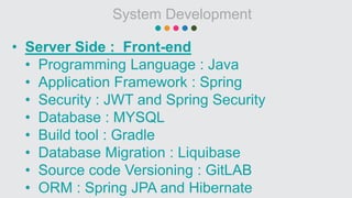 College ERP Software Developmet | PPTX | Web Development | Internet