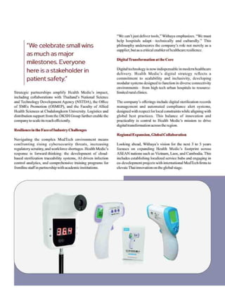 Withaya Chanchai - Asia’s Next-Gen MedTech Leader Redefining Healthcare ...
