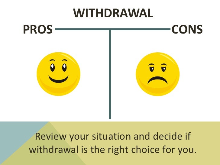 Withdrawal Process