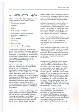 Hatch Covers - Operation, Testing & Maintenance by Mike Wall | PDF