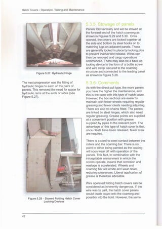 Hatch Covers - Operation, Testing & Maintenance by Mike Wall | PDF