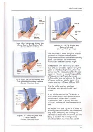 Hatch Covers - Operation, Testing & Maintenance by Mike Wall | PDF