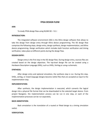 VLSI Experiments I | DOC