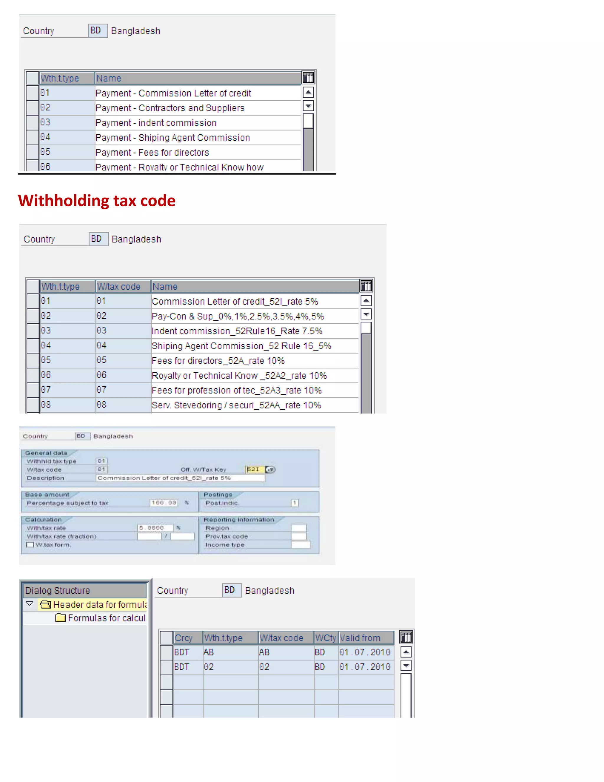 Withholding tax configuration | DOCX