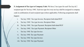 Withholding tax in sap | PPTX
