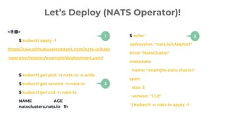 with NATS with Kubernetesの世界へ | PDF