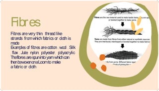 FIBRE TO FABRIC | PPTX | Needlework | Arts and Crafts
