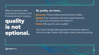 Without Quality, What's the Point? | PPT