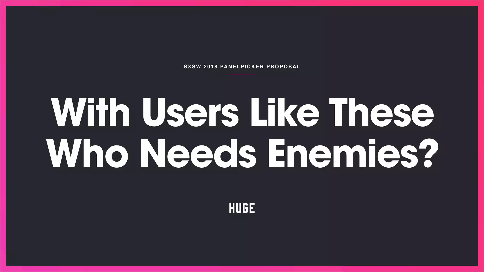With Users Like These Who Needs Enemies? | PDF