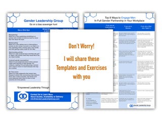 Engaging Men in Gender Partnership | PDF