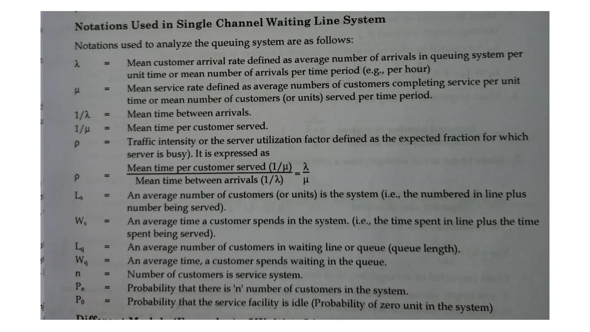 Witing line (Queuing) Theory in operational research.pptx
